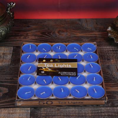Cina Il cuore di aromaterapia ha modellato la cera che non dà fumo della soia di Tealight ha sentito le candele 50 pc in vendita