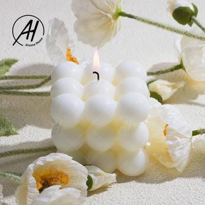 Cina Il vegano su ordinazione di aromaterapia ha sentito il cubo delle candele di angolo della cera della soia a forma di in vendita