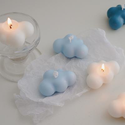 Cina Aromaterapia Regalo INS Decorazione della stanza Candela profumata a colori personalizzati Nuvola bianca in vendita