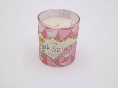 Cina Tè di vetro bianco dei porta-candela dell'OEM il piccolo accende la cera della soia di 5 Oz in vendita