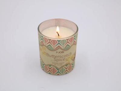 Cina Tè di vetro bianco dei porta-candela dell'OEM il piccolo accende la cera della soia di 5 Oz in vendita