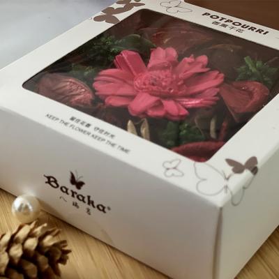 Cina L'OEM ha sentito Rose Petal Potpourri Dry Flower 110g per la primavera in vendita