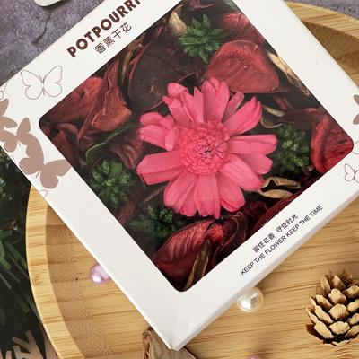 Cina L'OEM ha sentito Rose Petal Potpourri Dry Flower 110g per la primavera in vendita