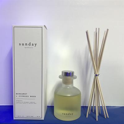China Van de de Lavendelgeur van aromareed diffuser 126ml de Luxegift met Strookdeksel dat wordt geplaatst Te koop