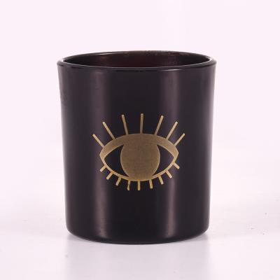 Cina La vaniglia Bean Soy Wax Glass Jar della casa dell'aroma ha sentito il nero 8oz della candela in vendita