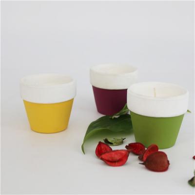 Cina Candele di vetro personali della soia della lavanda del barattolo della candela del nero di 7oz MSDS per la decorazione interna in vendita