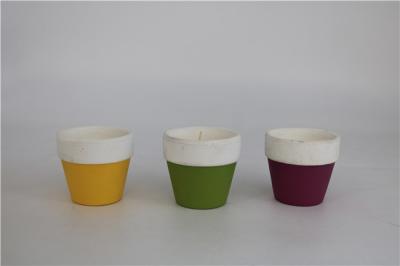 Cina Candele di vetro personali della soia della lavanda del barattolo della candela del nero di 7oz MSDS per la decorazione interna in vendita