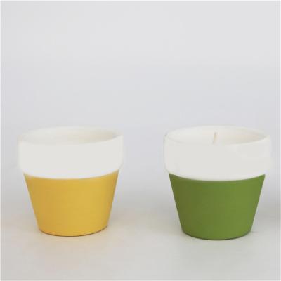 Cina Candele di vetro personali della soia della lavanda del barattolo della candela del nero di 7oz MSDS per la decorazione interna in vendita