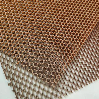 China 3,2 mm OX-celgrootte over geëxpandeerd Nomex-honingraatplaatkernmateriaal Te koop