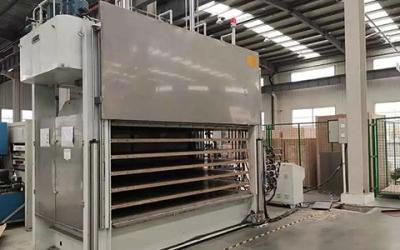 China 100T Heated Press Machine Hot Press Machine For Making Aluminum Honeycomb Board for sale