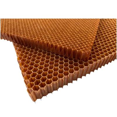 Cina Densità 56 Flessibile Nomex Honeycomb Core Con Pium Blossom Cella dimensione per l'aviazione in vendita