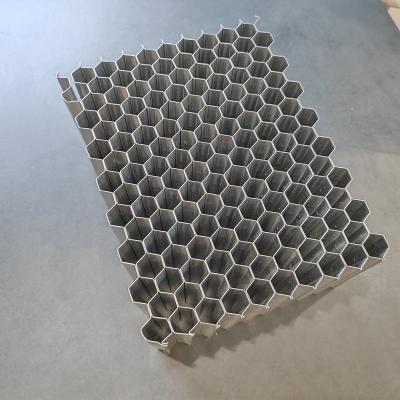 China Two Piece Adhesive Type Aluminum Honeycomb Core Used In Deformable Crash Test Barriers for sale