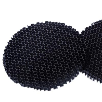 Cina Anti Glare Black Aluminum Honeycomb Louver Materiale 3003 leggero e resistente per prestazioni ottimali in vendita