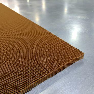 China Cell size 3.2mm 4.8mm 9.5mm Aramid Honeycomb Core Outstanding Corrosion Resistance for sale