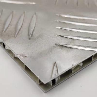 China Van het de Honingraataluminium van de metrovloer Plaat 1000x500mm Antisteunbalk Te koop