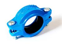 China Ductile Iron Grooved Pipe Coupling DN25 DN300 300psi Flexible Fitting for sale