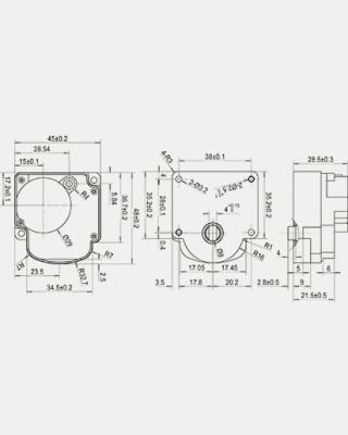 Cina 1.8NM serrano la CC DN15 hanno motorizzato l'azionatore della valvola per la valvola a sfera in vendita