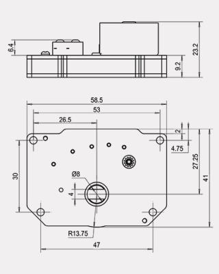 Cina Azionatore d'ottone 4.5NM DN32 di Mini Motorized Ball Valve Motor in vendita