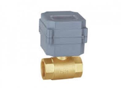 China 2 movimentação motorizada de bronze DN15 da bateria da válvula DC2.5V da zona da maneira à venda