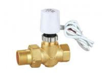 China Brass Underfloor Boiler Zone Valve DN15-32 3 Way Heating Valve DC3-12V IP65 for sale
