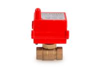 China Wireless Temperature Control Valve 230VAC Central Heating Thermostatic Zone Valve DN20 for sale