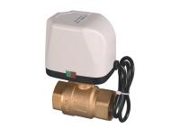 China Motorised Heating Ball Valve 2 Port HVAC Hot Water Flow Control PN20 for sale