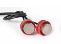 China Shield Wire Piezo Ultrasonic Flowmeter Sensor 975KHz 500pF for Detection for sale