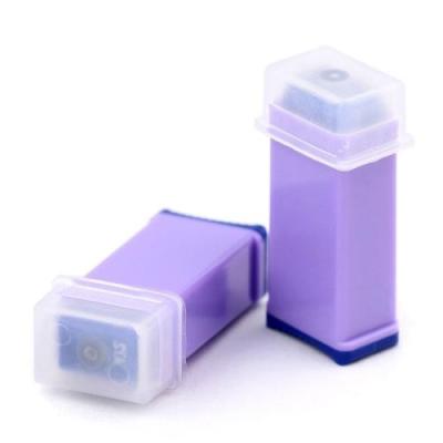 China Disposable Safety Automatic Blood Lancet/ Needle , Blood Glucose Lancets Auto Button Type for sale