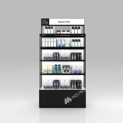 China ODM High End Retail Display Skincare Store Racking And Shelving for sale