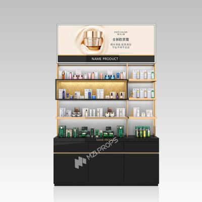 China Customized Skincare display rack Furniture For Retail Store Decoration for sale