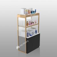 Quality Island Glass Perfume Display Cabinet Case Adjustable For Specialty Store for sale