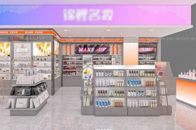 China OEM Department Store Shelving Retail Mall Kiosk Display Showcase for sale