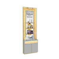 Quality Luxury Cosmetic Store Retail Makeup Display Showcase For Exhibition for sale