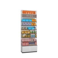 Quality MDF Wood Pharmacy Medicine Rack Visual Merchandising Ideas For Retail Stores for sale