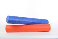 China 90cm high density eva foam roller with dot design rounded edges for sale