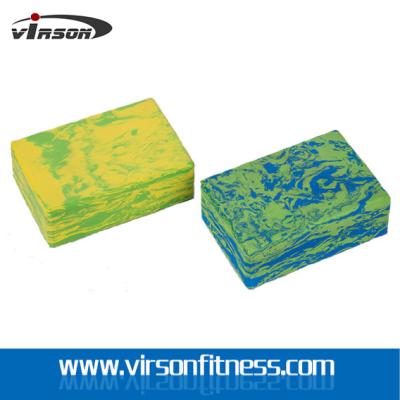 China Ningbo Virson Yoga Pilates Stretch Exercise Gym EVA Foam Yoga Block / Brick for sale