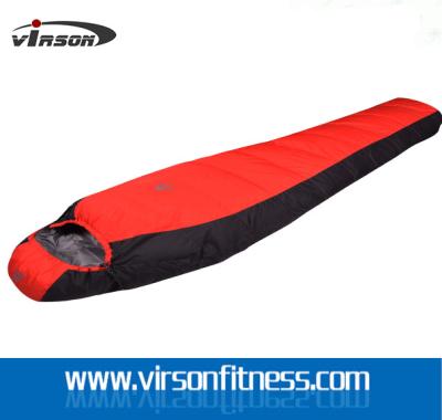 China waterproof new stype 18 Degree C / 0 Degree F Flannel Lined Cheap Sharp Sleeping Bag -15 Degree for adult camping for sale