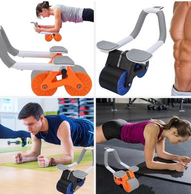 中国 New Roller With Elbow Support Abdominal Exercise Roller Wheel For Core Trainer Automatic Rebound Ab Wheel Roller 販売のため