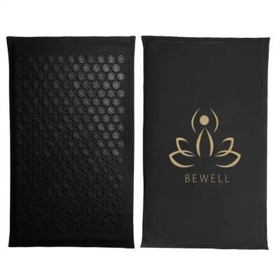中国 Natural Linen Acupressure Mat Foot Massage Acupuncture Mat with Pillow 販売のため