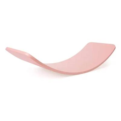 China Fitness Wooden Curvy Baby Kids Training Wobble Balance Board zu verkaufen