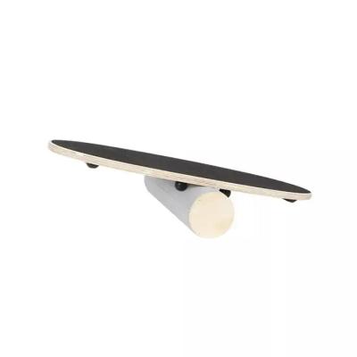 China Custom Pattern Fitness Wooden Training 29 Inch Wobble Balance Board Wood Roller zu verkaufen