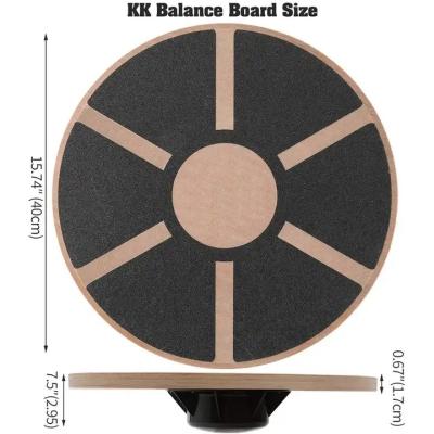 中国 Fitness Curvy Baby Children Wooden Wobble Balance Board 販売のため