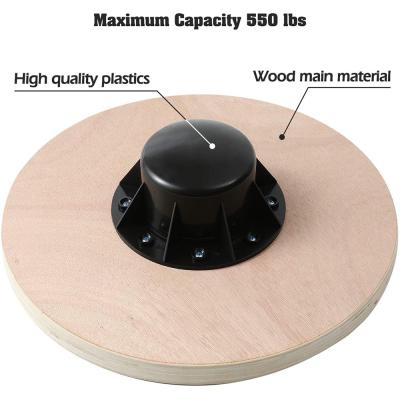 中国 Fitness Curvy Baby Children Wooden Wobble Balance Board 販売のため