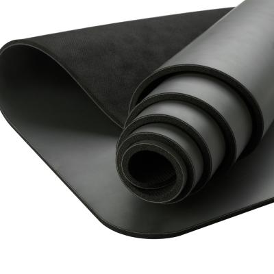 中国 5mm Luxury Anti Slip Black Natural PU Rubber Yoga Mats Private Packaging Custom Design Silk Printing for Exercise 販売のため