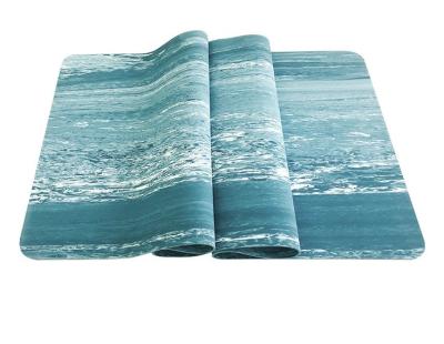 中国 Premium Quality 100% Natural Rubber Eco-friendly Wholesale Organic Yoga Mat 販売のため