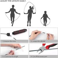 China Weighted Speed Skipping Rope Jump Rope for sale
