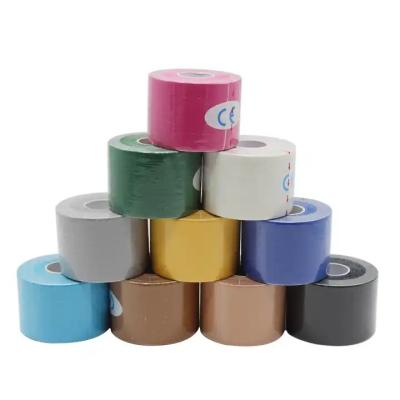 中国 medical skims workout body knee wrap athletic precut tapes 5cm 10cm waterproof kinesioes muscle sports kinesiology tape 販売のため