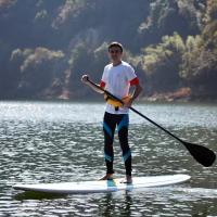 China wholesale customized logo solid durable plastic all skill levels mioe grip hardshell stand up paddle sup board for sale
