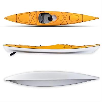 中国 New Design OEM/ODM 14' GT ABS Thermoformed Light Weight Ocean Touring One Person Sit In Kayak canoe with skeg 販売のため