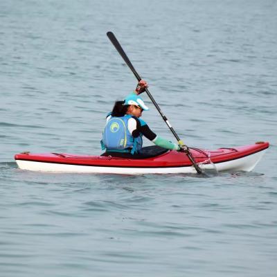 中国 New Design OEM/ODM 14' GT ABS Thermoformed Light Weight Ocean Touring One Person Sit In Kayak canoe with skeg 販売のため